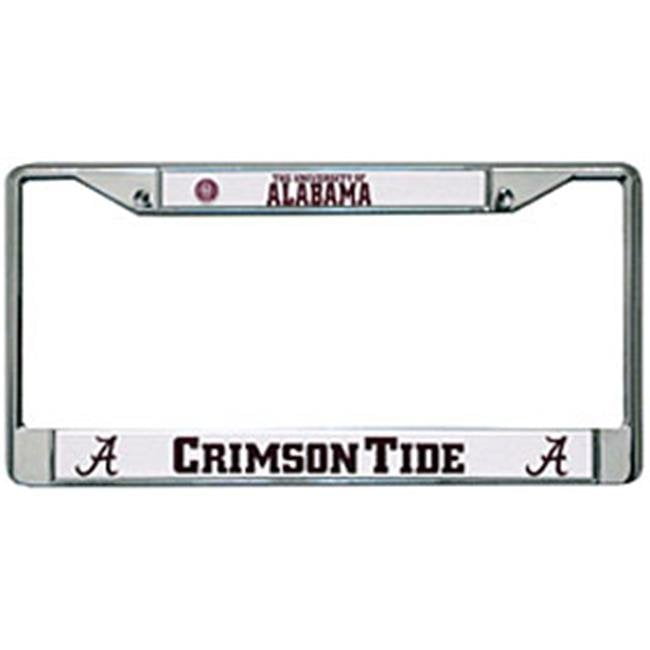Alabama Crimson Tide License Plate Frame Chrome | Walmart Canada