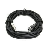 On-Stage MC12-20HZ Hi-Z Microphone Cable (20', XLR-QTR) - Walmart.com