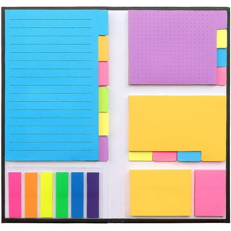 Divider Sticky Notes Set Divider Self-stick Notes Pads Bundle With ...