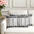 Barn Door Pillow Covers Set of 2, Vintage Grey Farmhouse Rivet Beige ...