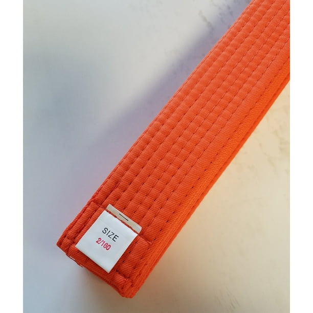 BMA Distribution - Orange Taekwondo Belt Karate Belts Martial Arts MMA ...