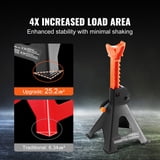 BENTISM Heavy Duty 3T Jack Stand - Steel, Adjustable, Vehicle Support ...
