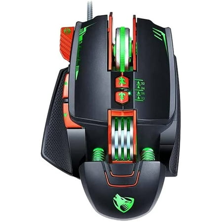 ATTOE Wired Gaming Mouse Mechanical Mouse Professional Gaming Mouse USB ...