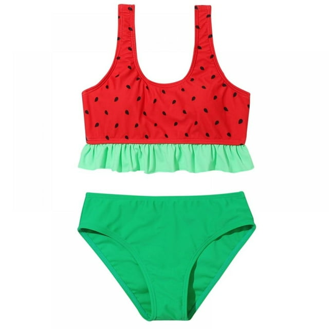 GYRATEDREAM Girl Swimsuit Sport Tankini Bikini Set Swimsuit Bathing ...