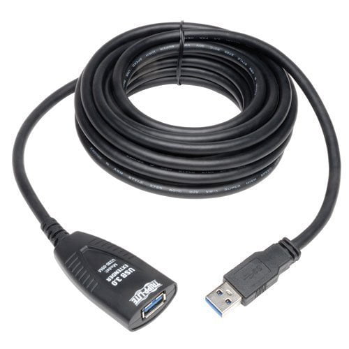 Tripp Lite USB 3.0 SuperSpeed A/A Active Extension Cable, 16', U330-05M ...