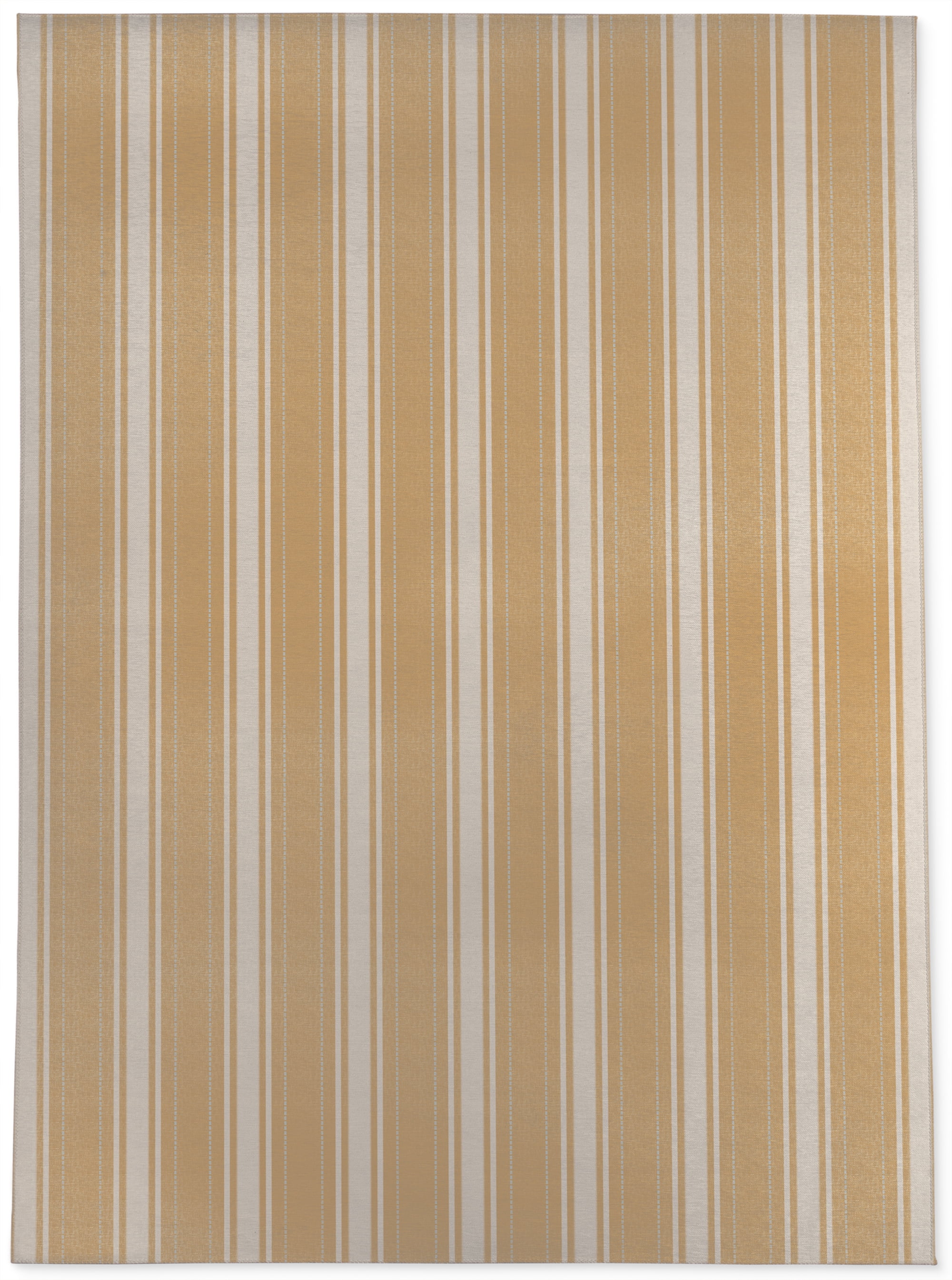 COASTAL STRIPED AMBER Office Mat By Kavka Designs - Walmart.com