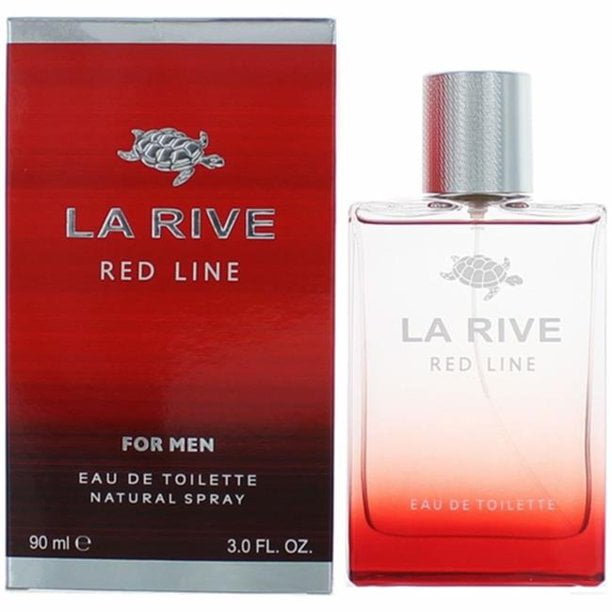 Perfume para Hombre LA RIVE- RED LINE MAN Eau De Toilette Spray 3.4oz ...