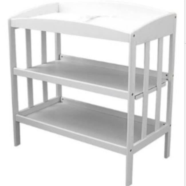 Wood Changing Table with Two Storage Shelves - Walmart.com