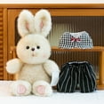 Bunny Stuffed Animal Retro Couple Rabbit Toys Valentines Day ...