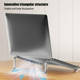 Lona Portable Laptop Riser Aluminum Ventilated Cooling Notebook Stand ...