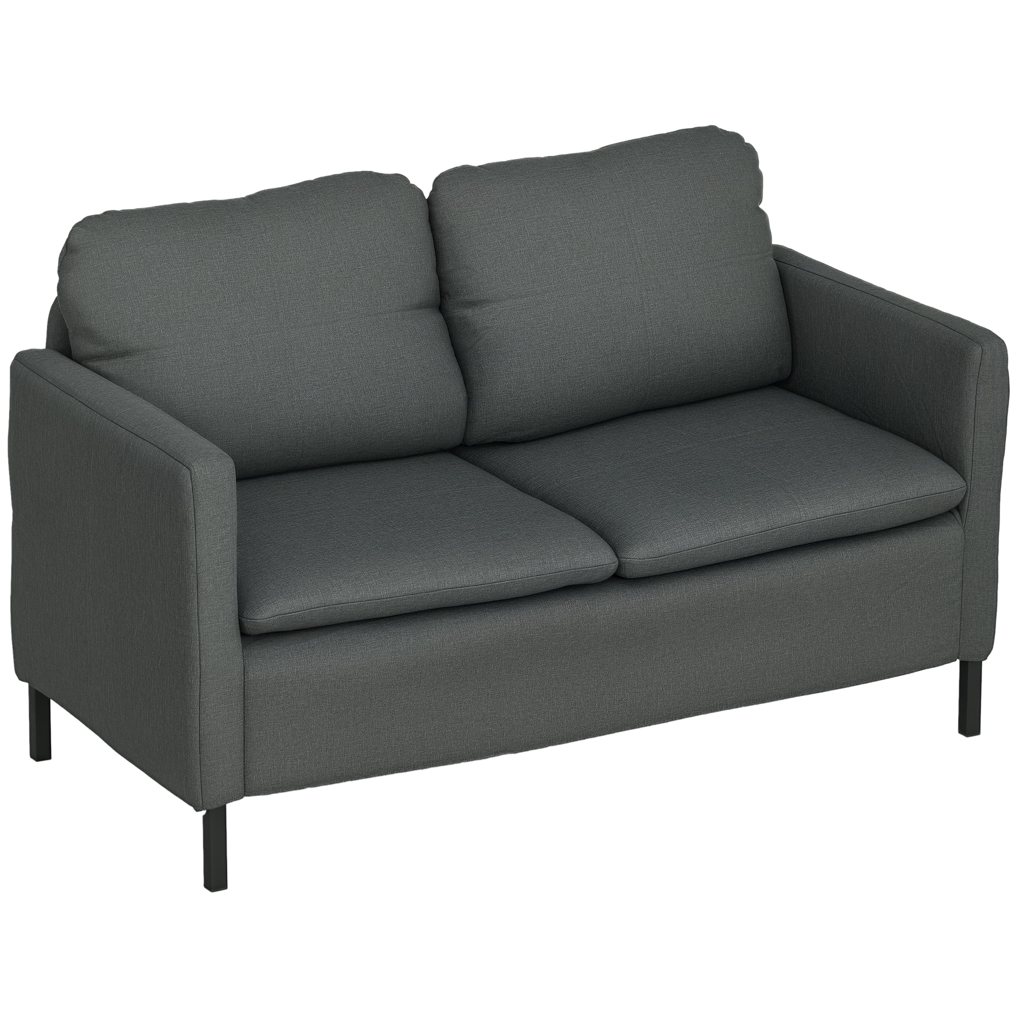 Click here for Homcom 53 Loveseat Sofa For Bedroom Modern 2 Seate... prices