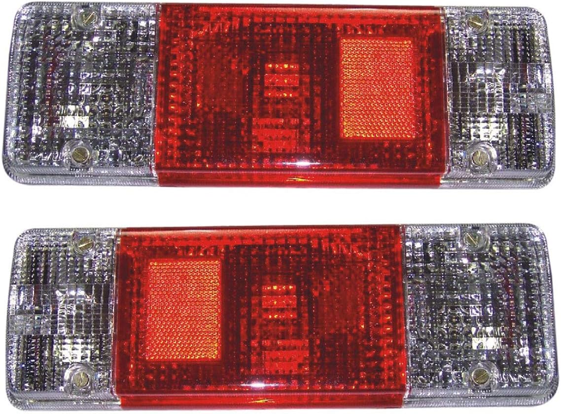 APSMOTIV 2 pieces Tail Lamp Rear Combination Lights Assembly Tail Lamp ...