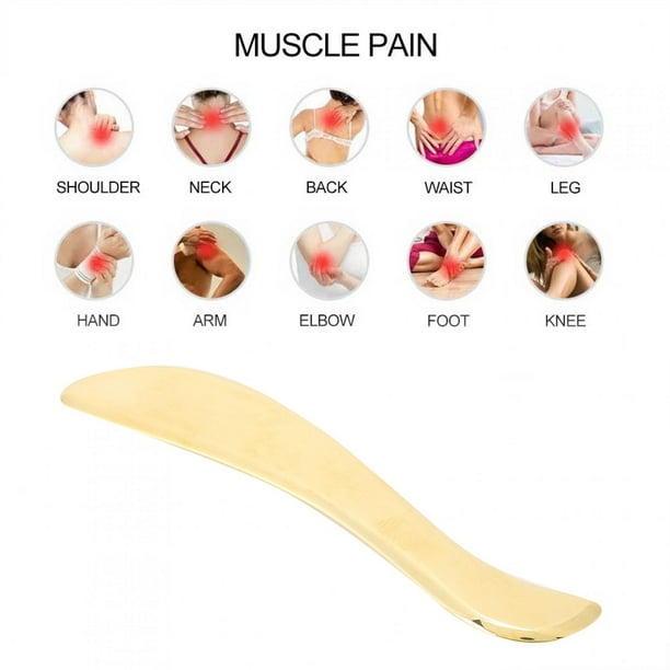 Gua Sha Tool, Brass Gua Sha Tool Acupuncture Massage Band Muscle Relief ...