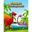 Dinosaurs Coloring Books For Kids Ages 4-8: Dinosaur Activity Book For ...