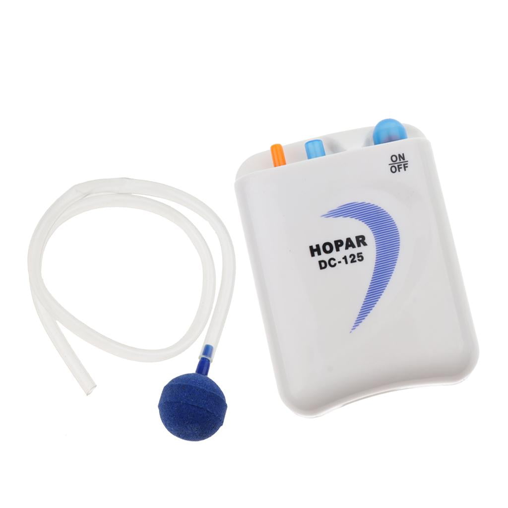 Fish Pump Air Pump Filter Silent Battery Fishing Tank Bubbles Pump for ...