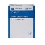 Curity Flexible Adhesive Bandage, Sterile, Fabric, Tan, 1 x 3 in, 50 ...