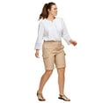 Ellos Plus Size Convertible Cargo Shorts - Walmart.com Ellos Plus Size Convertible Cargo Shorts - Walmart.com