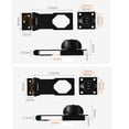 NEXAVKPR Punch Free Cabinet Door Password Lock Anti-theft Drawer Lock ...