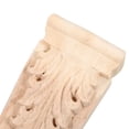 BESTYASH 2Pcs Khaki Wooden Carved Onlay Applique Decorative Corner ...
