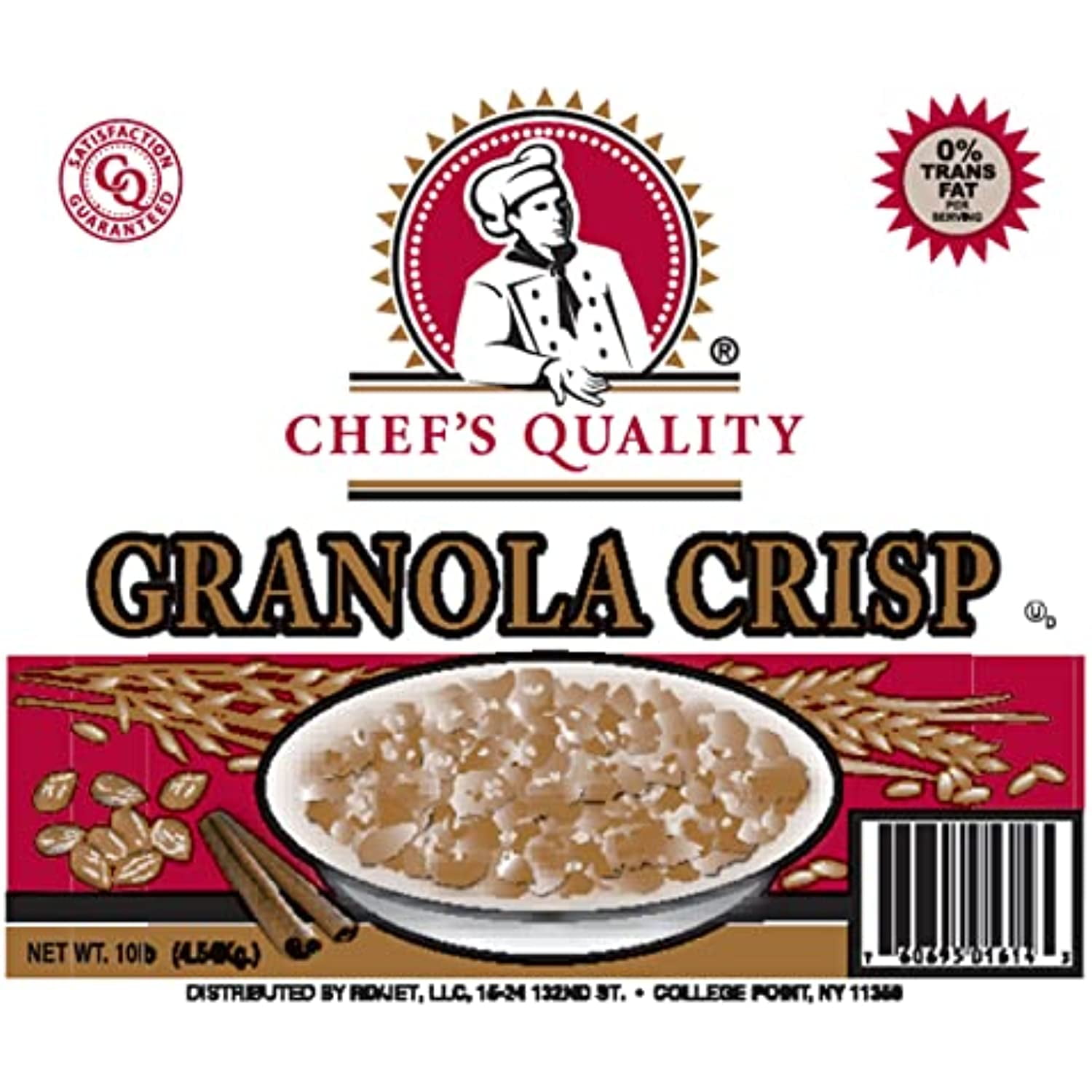 Chefs Quality Crunchy Granola 10 Lbs Bag - Walmart.com