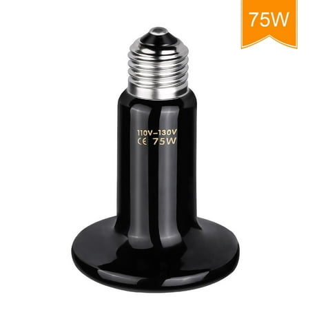 110V-130V Infrared Ceramic Socket Natural Glow Heater Reptile Heat ...