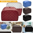 Toaster Cover Polyester Quilted Four Slice Toaster Appliance Cover Dust ...