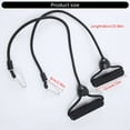 2Pcs Workout & Exercise Stepper Resistance High Elastic Pull Ropes ...
