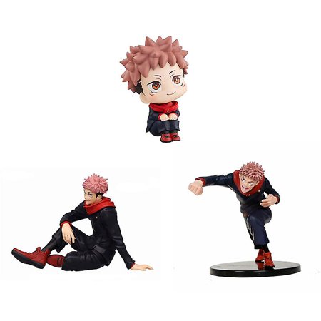 Jujutsu Kaisen 0 Anime Itadori Yuji Figurine Cosplay Action Model ...