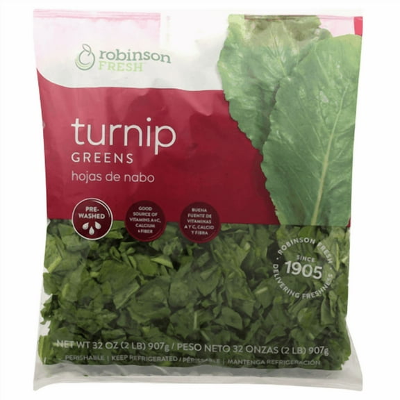 Great Value Frozen Chopped Turnip Greens 12 oz, versatile vegetable for ...
