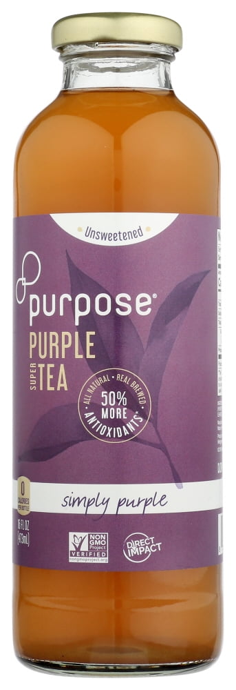 Purpose: Simply Purple Super Tea, 16 Fo - Walmart.com