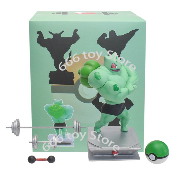 Figuras de acción de Pokémon Muscle Charmander Squirtle Bulbasaur ...