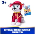 PAW Patrol Rescue Wheels, Marshall 8-Inch Plush Toy for Kids Ages 3 ...