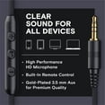 Artix CL750 Wired Headphones with Microphone, On-Ear Head Phones with ...