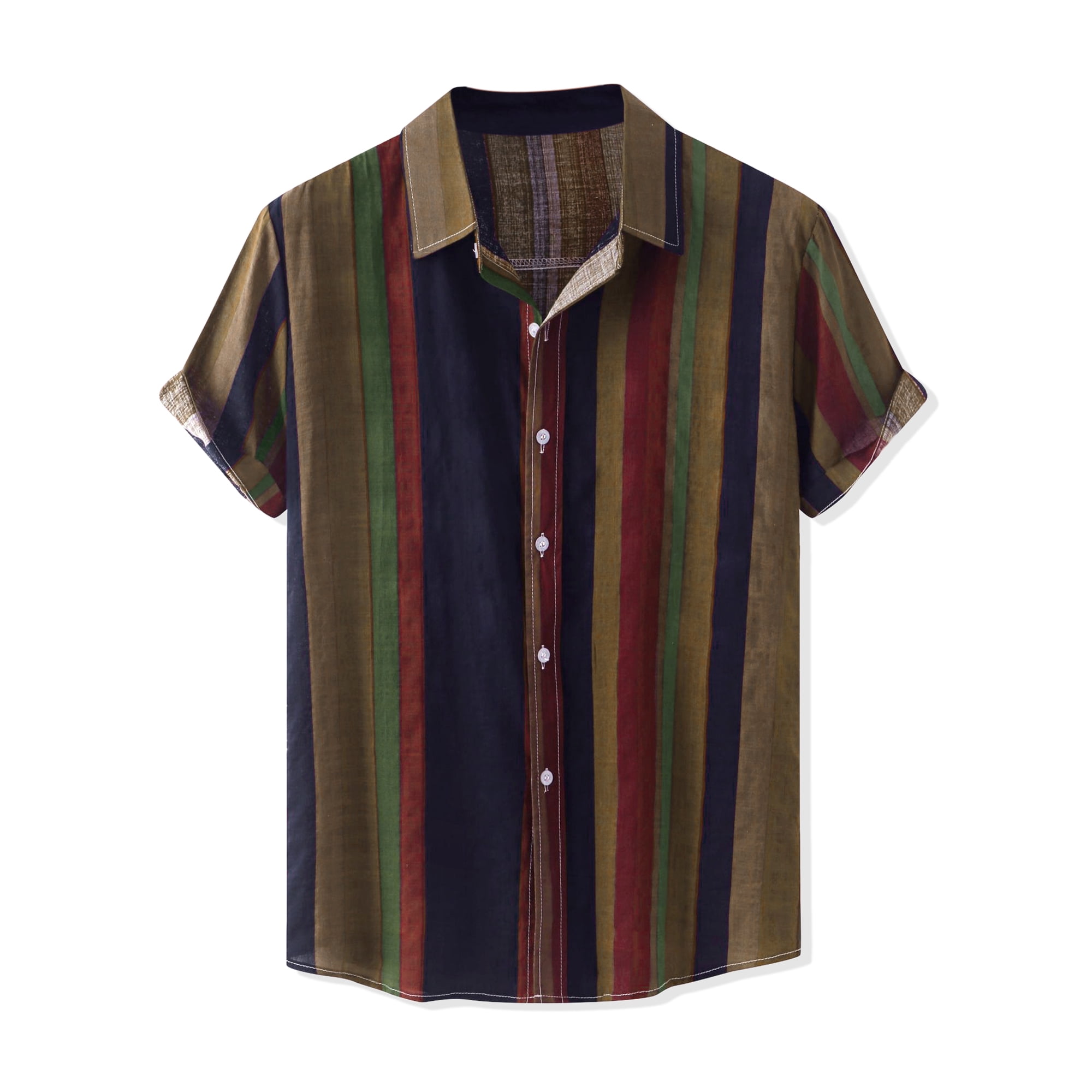 Click here for Unique Bargains Mens Summer Color Block Short Slee... prices