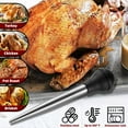 Turkey Baster With Cleaning Brush, Stainless Steel Baster Tool for ...