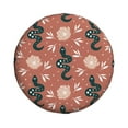 Rv Spare Tire Cover 16 inch - Classic Cartoon Snake Flower Tire Covers ...