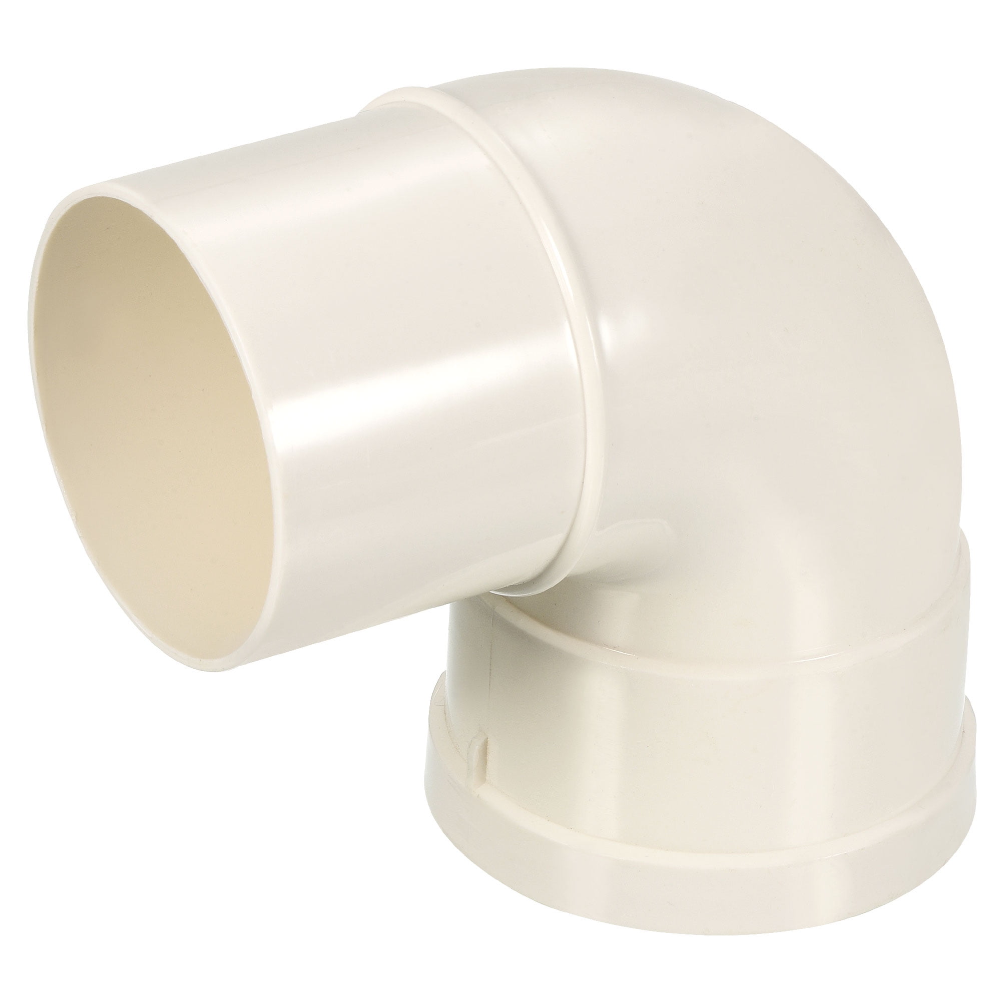 Uxcell PVC Water Pipe 90 Degree Elbow Fitting 75mm ID to 70mm OD Tube ...