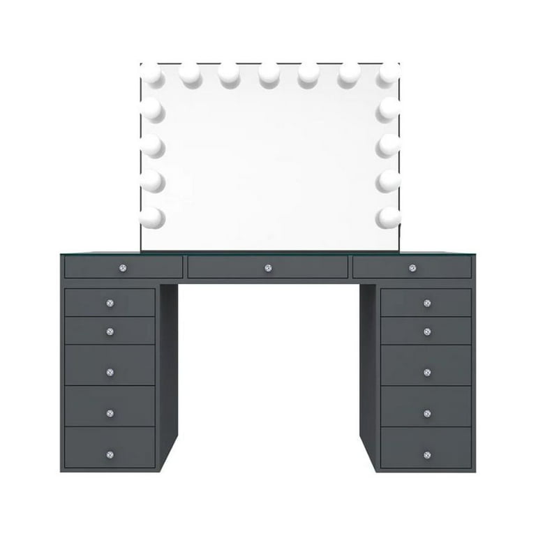 Hollywood Vanity Makeup Table