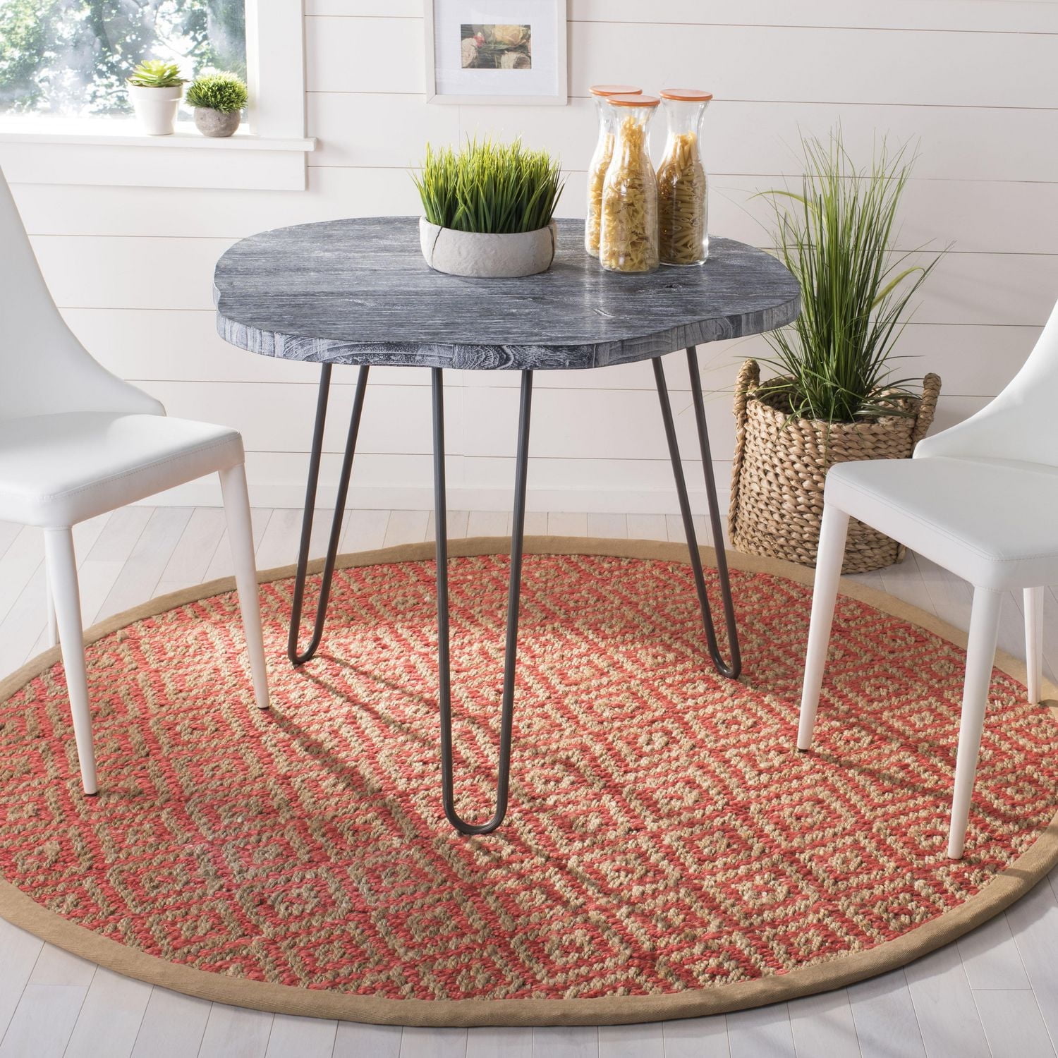 Click here for Safavieh Natural Fiber Thomas Geometric Area Rug 6... prices