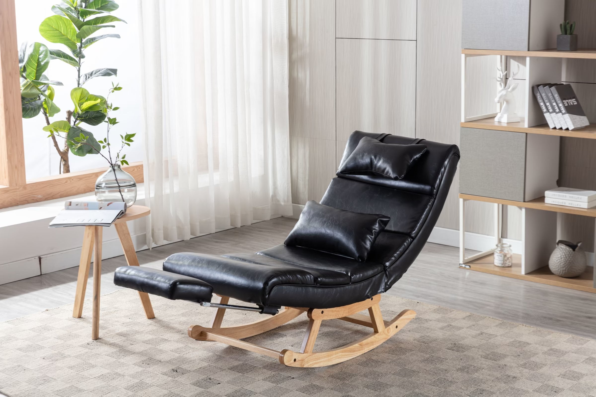 Accent Rocking Chair, Living Room Comfortable Rocking Chair with ...