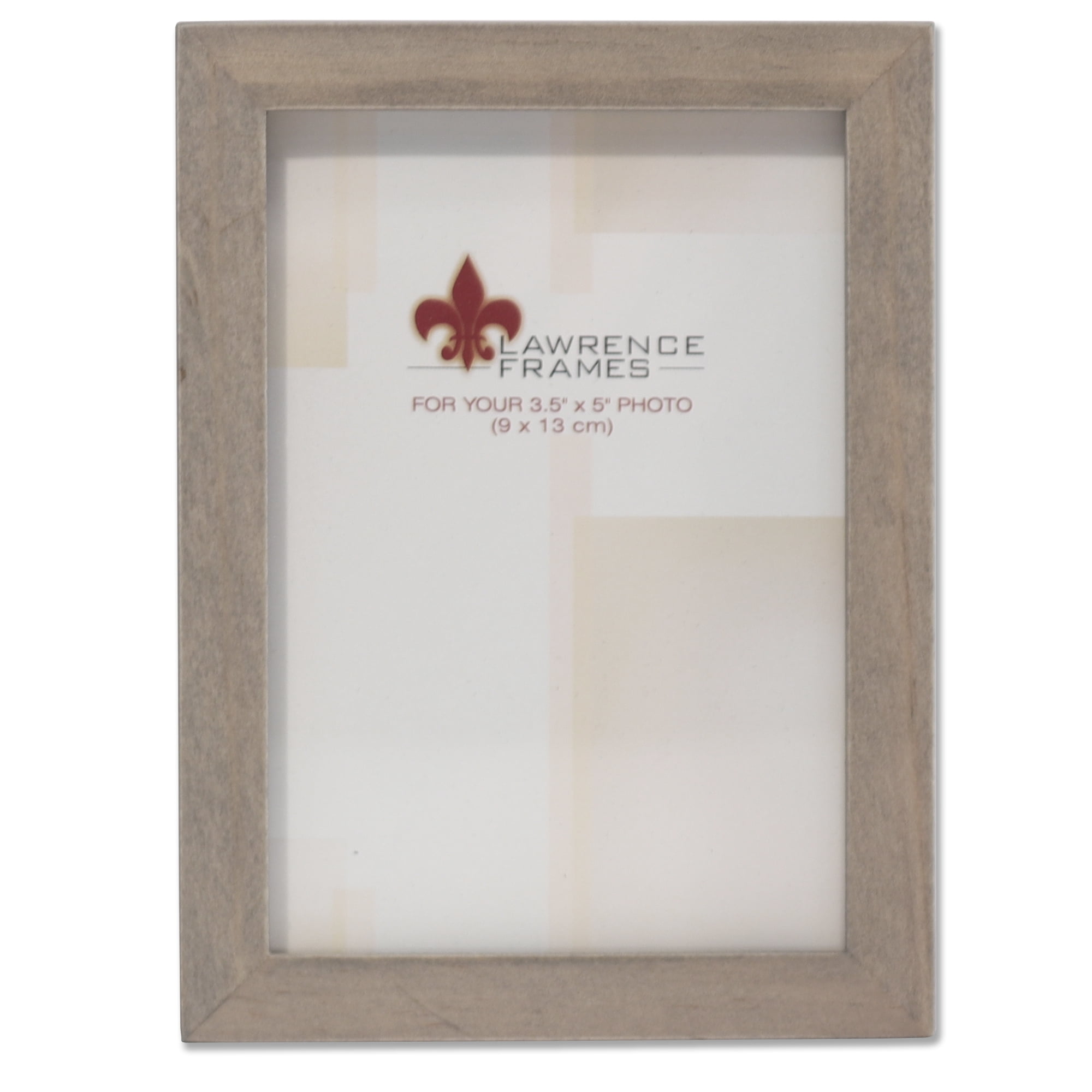 3.5x5 Gray Wood Picture Frame - Gallery Collection - Walmart.com