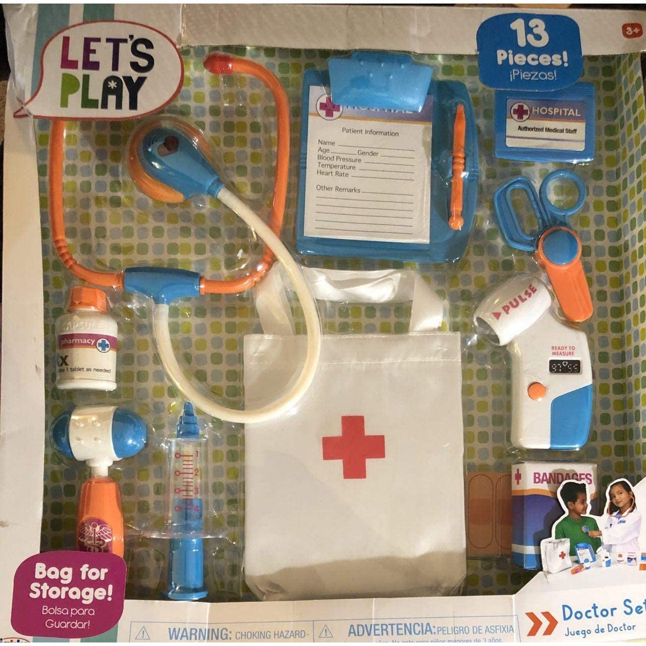 Doctor Play Set 13 Pieces - Walmart.com