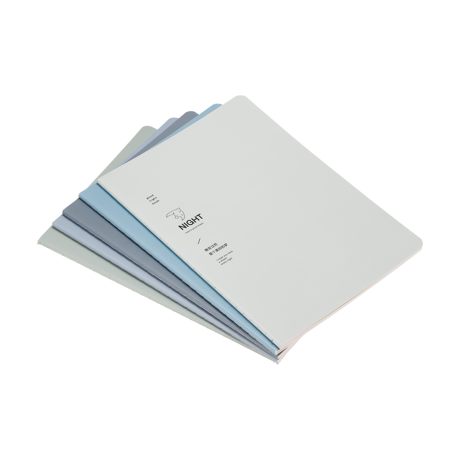 Uxcell Composition Notebooks Notebook Wide Ruled English Lined Paper 38 ...