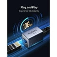 XINDUO-Ethernet Extender 10Gbps, 3 Pack RJ45 Ethernet Coupler with ...