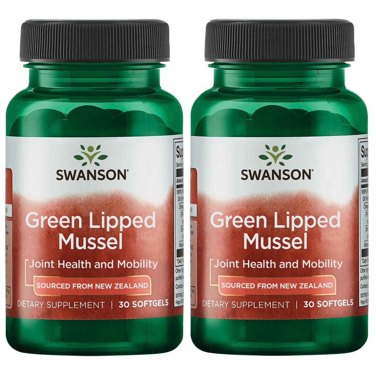 Swanson Green Lipped Mussel 30 Sgels 2 Pack - Walmart.com