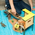 Schleich - Wild Life: Safari Ranger Adventure Station with Alligator ...