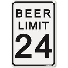 Metal Illegal Activity Novelty Warning Sign Garage Man Cave Bar Pub ...