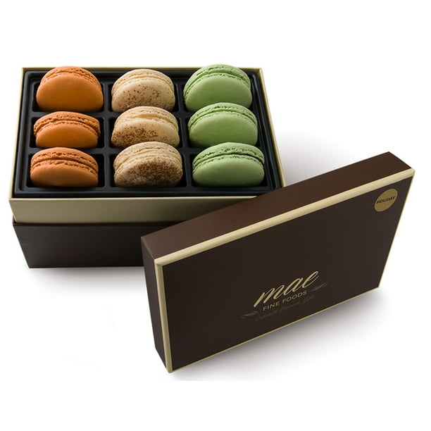 9 Holiday French Macarons - Walmart.com