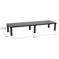 Mind Reader Large Dual Monitor Stand for Computer Screens, Riser ...
