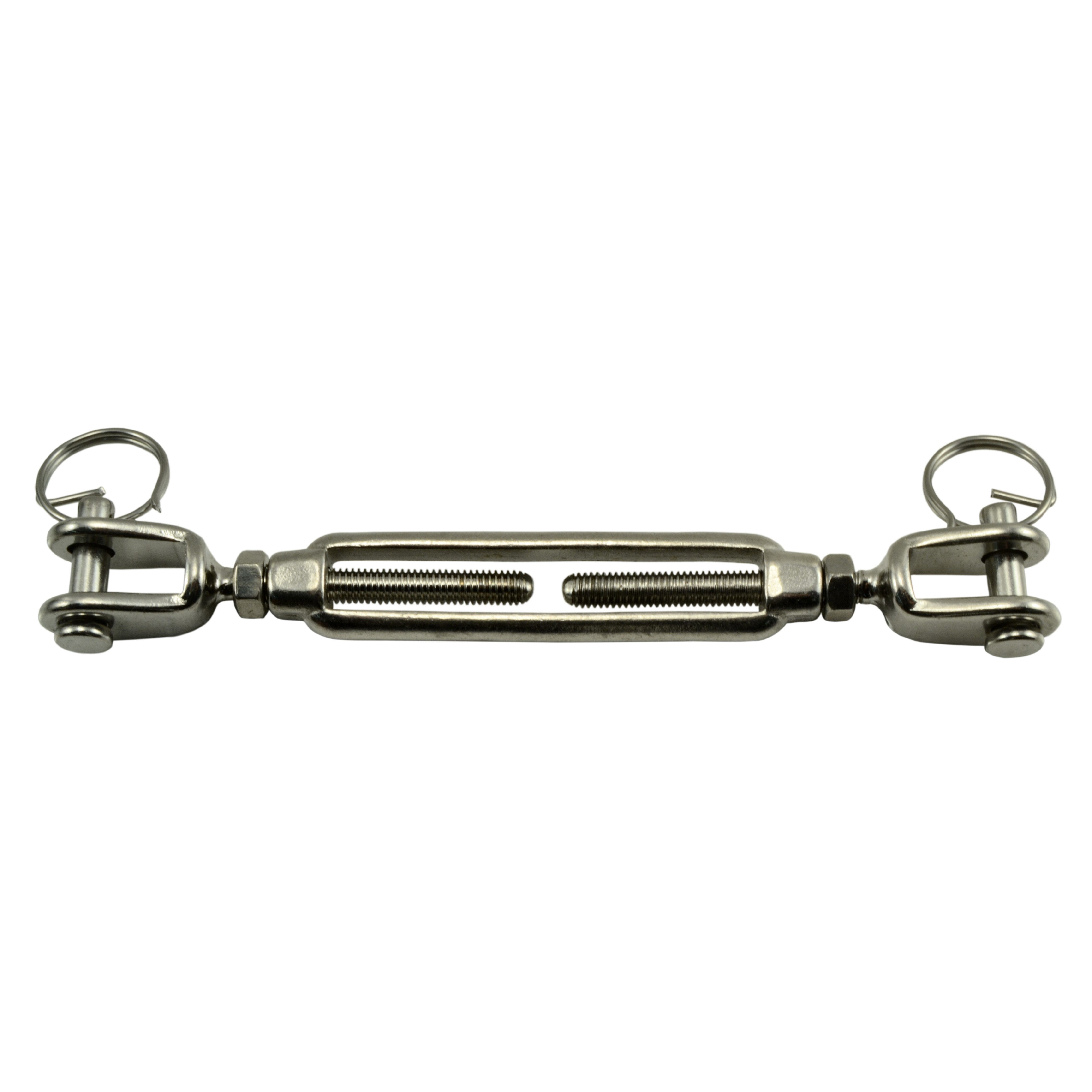 3/16" 316 Stainless Steel Jaw/Jaw Turnbuckle (1 pcs.) - Walmart.com